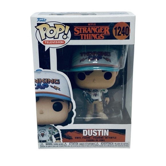 Funko | Toys | Funko Pop Stranger Things Dustin With Thinking Cap ...